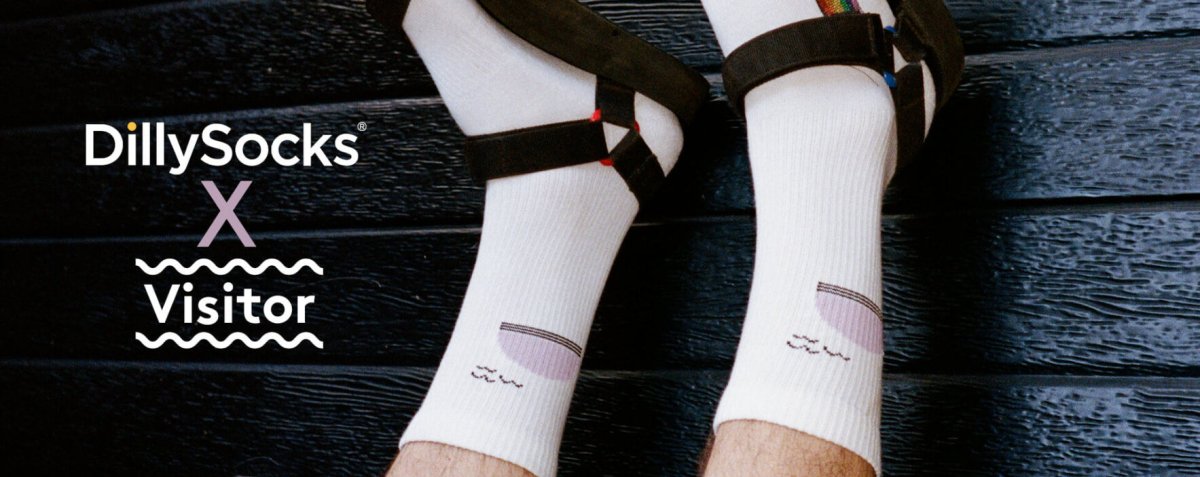 Visitor x DillySocks® - Surf n Socks | DillySocks® Official