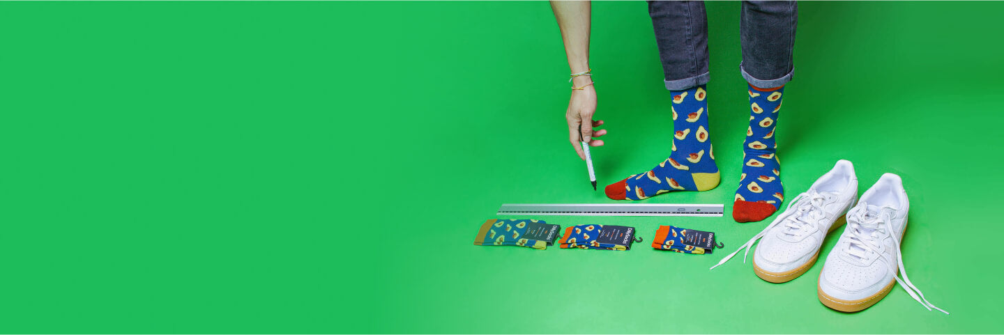 Size charts for socks | DillySocks®