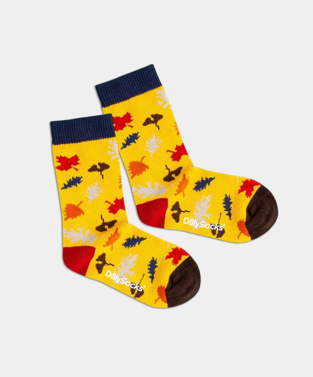 Children's socks | Lil Sun Leaves | DillySocks® Official