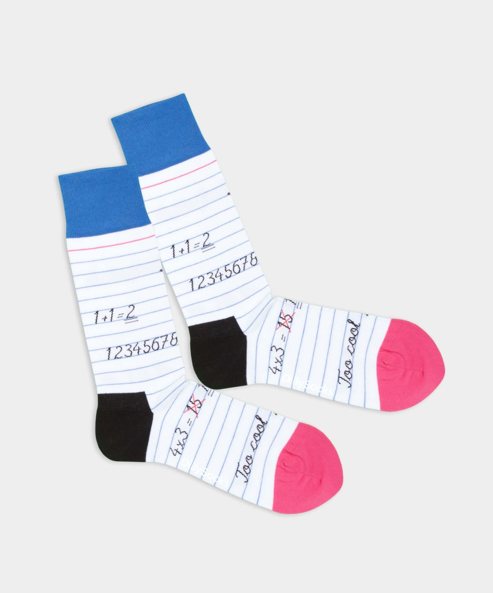 Colorful socks | Math Class | DillySocks® Official