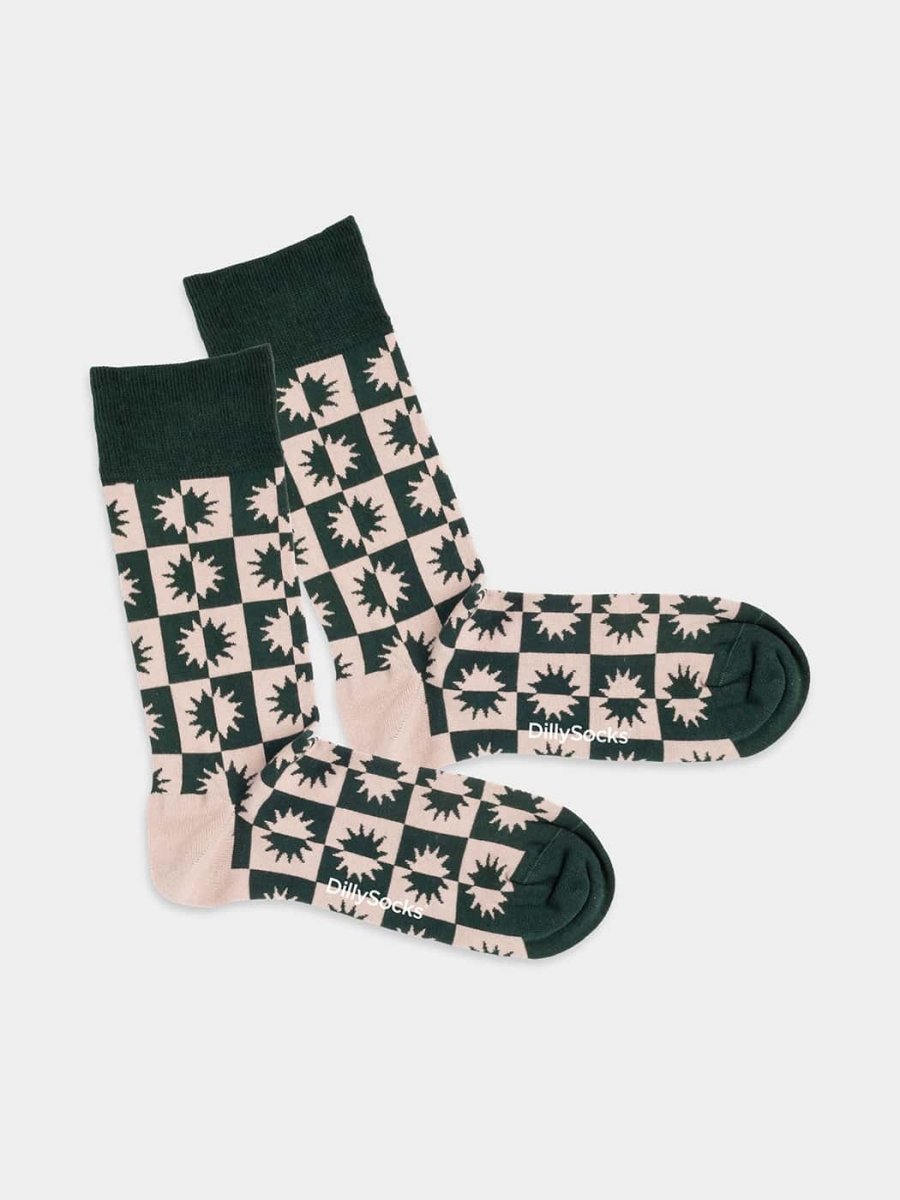 Colorful Socks | Two-Sided Sun | DillySocks® Official
